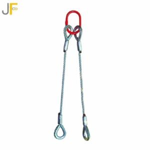 Bulk Fiber Core 2-Leg Bridle Wire Rope Slings - SICHwirerope