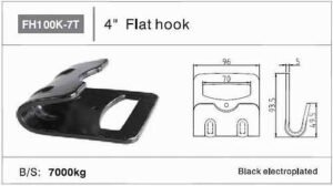 Bulk Flat Hooks - Sichwirerope