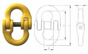Bulk Coupling Link - Grade 80 - SICHwirerope