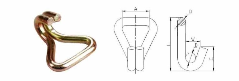 Bulk Double J Hooks - SICHwirerope